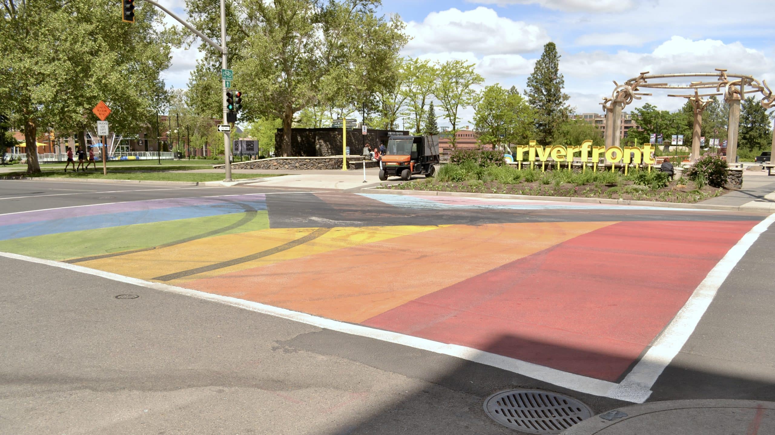 Spokane Pride mural vandalized with flammable chemicals – RANGE Media