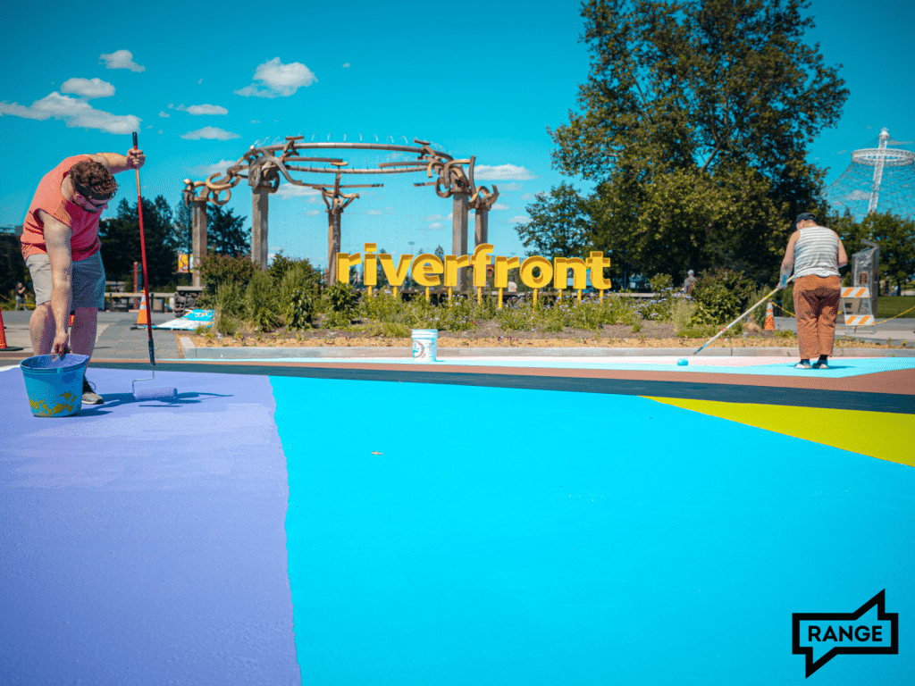 Pride Mural repainted and defaced in span of 24 hours. – RANGE Media